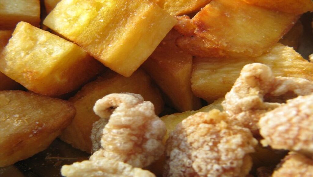 Aipim Frito Sem Óleo com 3 ingredientes, pronto em 20 minutinhos