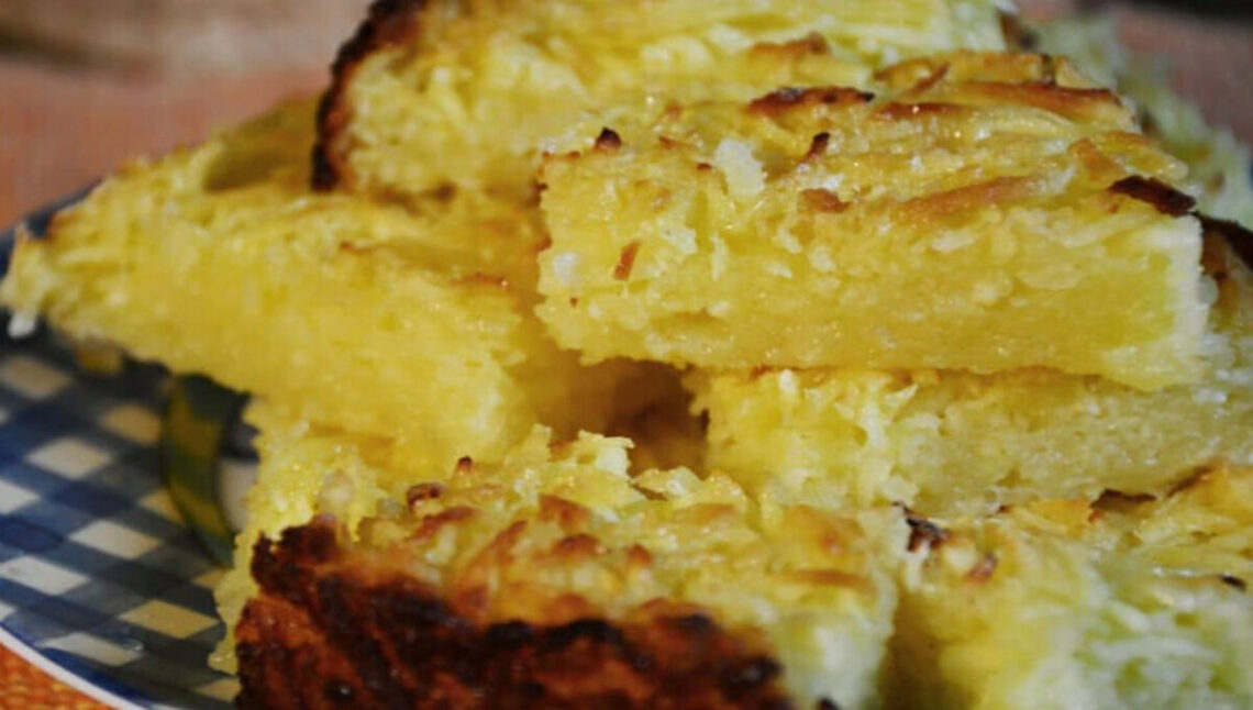 Cocada Cremosa de Forno com 5 ingredientes em 20 minutos