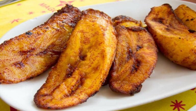 Banana Frita na Frigideira, Sem Empanar, 2 ingredientes, em 10 minutos